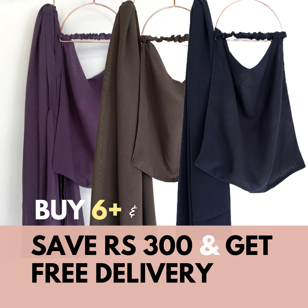 Niqab & Hijab Sets – The Women Zone - A Hijab & Abaya Brand