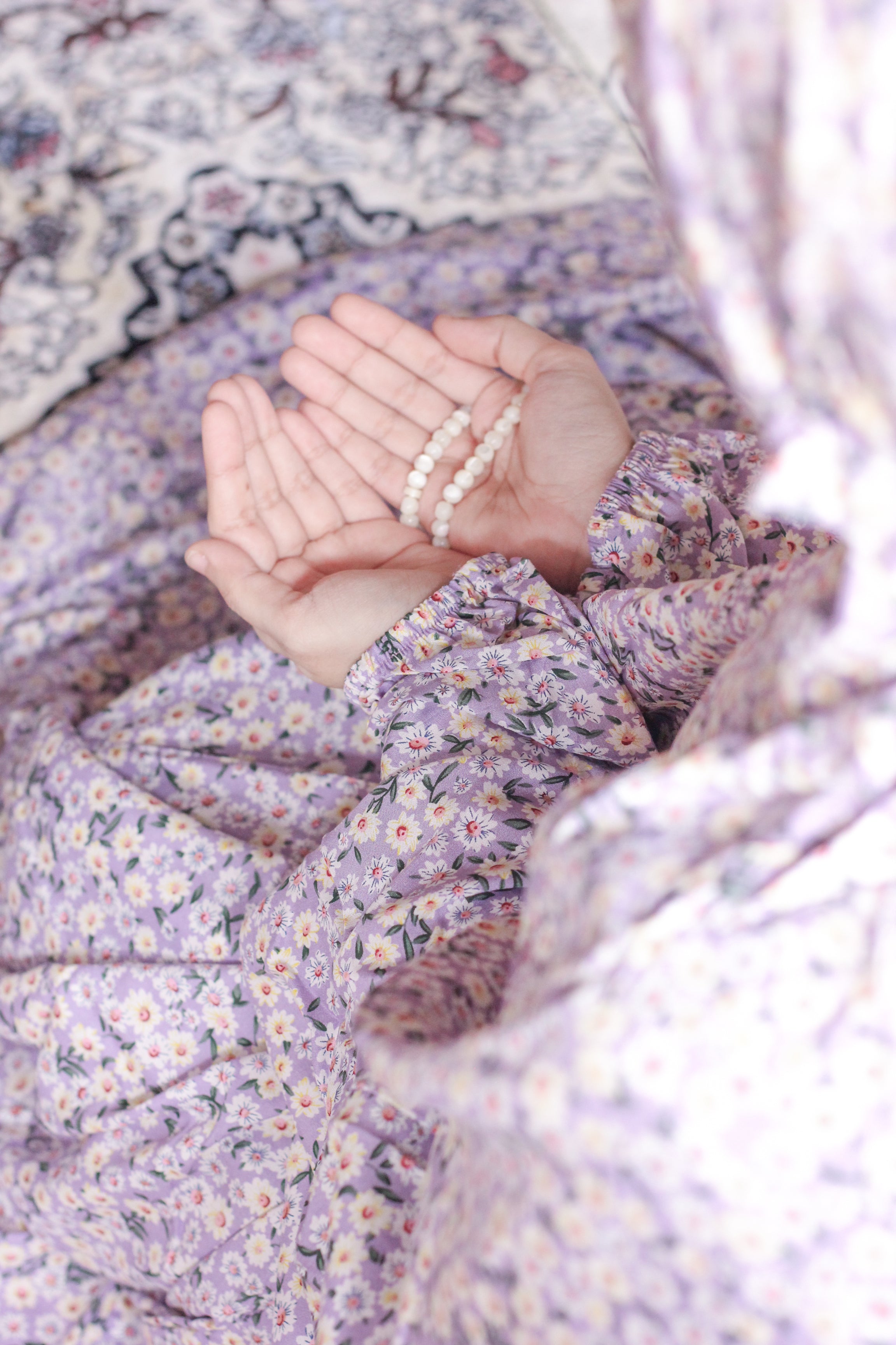 Namaz Chadar With Sleeves - Sidra – The Women Zone - A Hijab & Abaya Brand