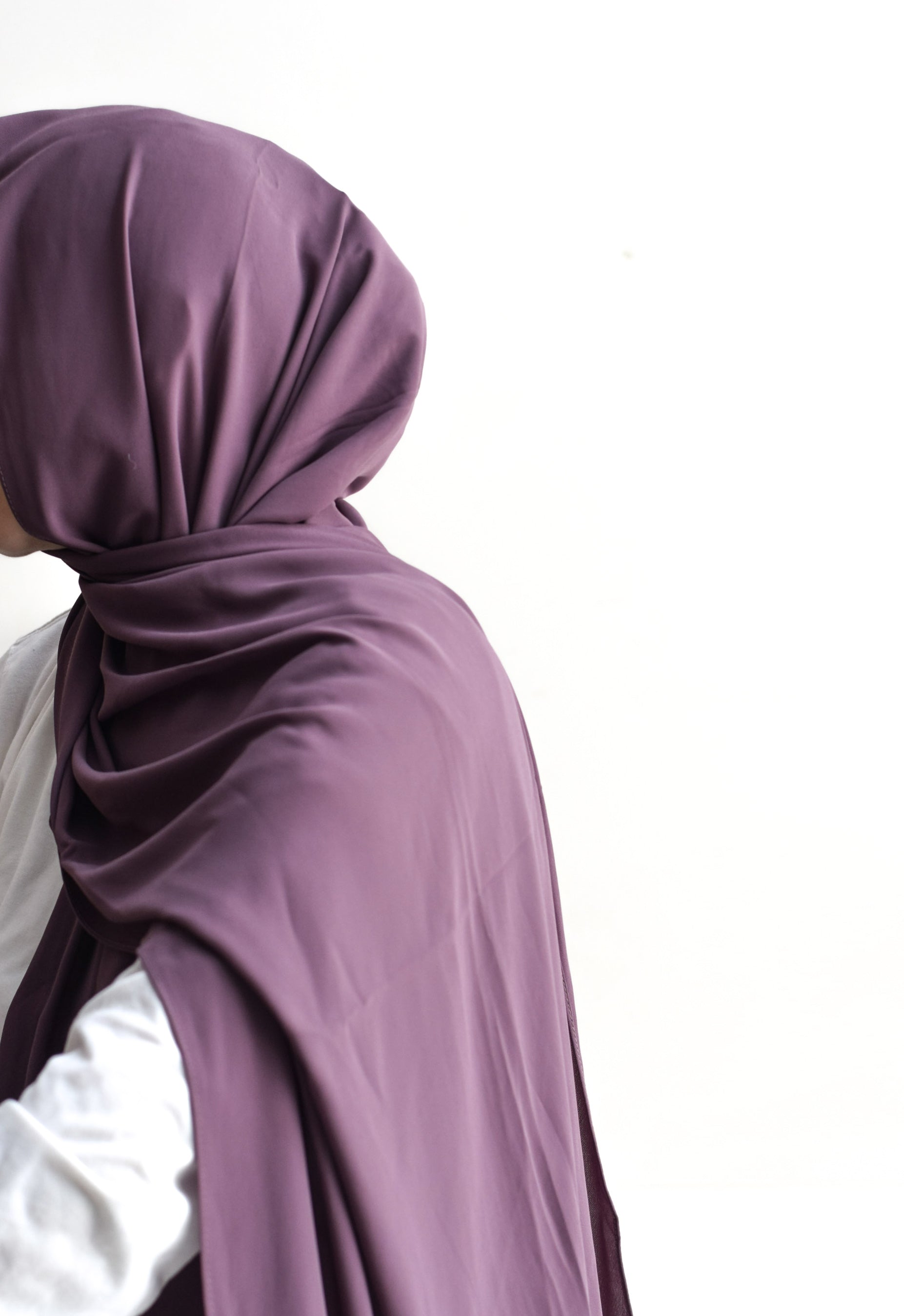 Arabic Sheila - Amethyst – The Women Zone - A Hijab & Abaya Brand