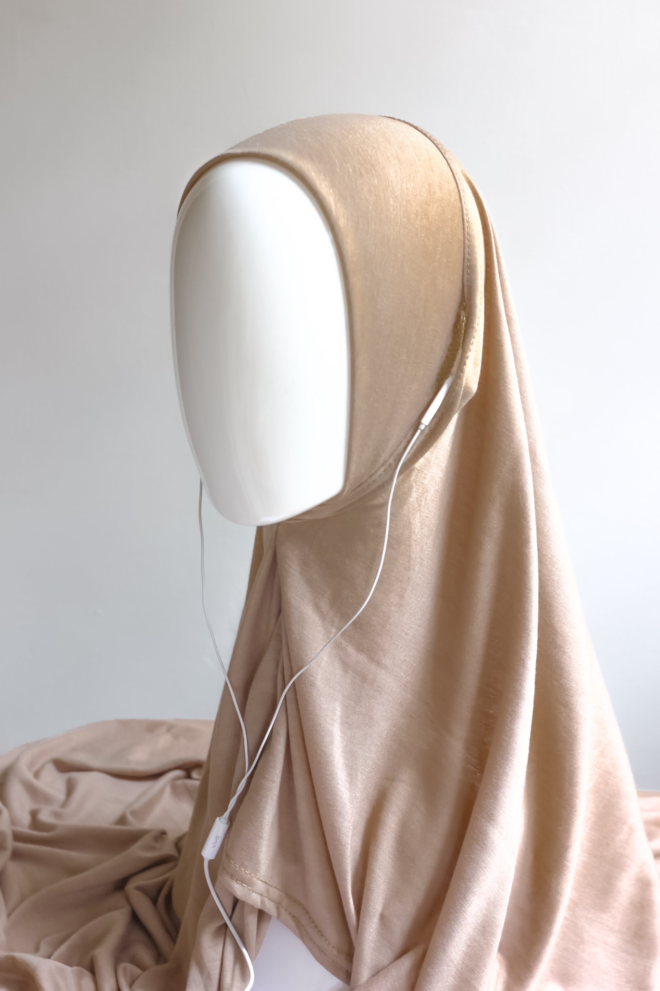 Access Instant Jersey Hijab - Beige – The Women Zone - A Hijab & Abaya ...