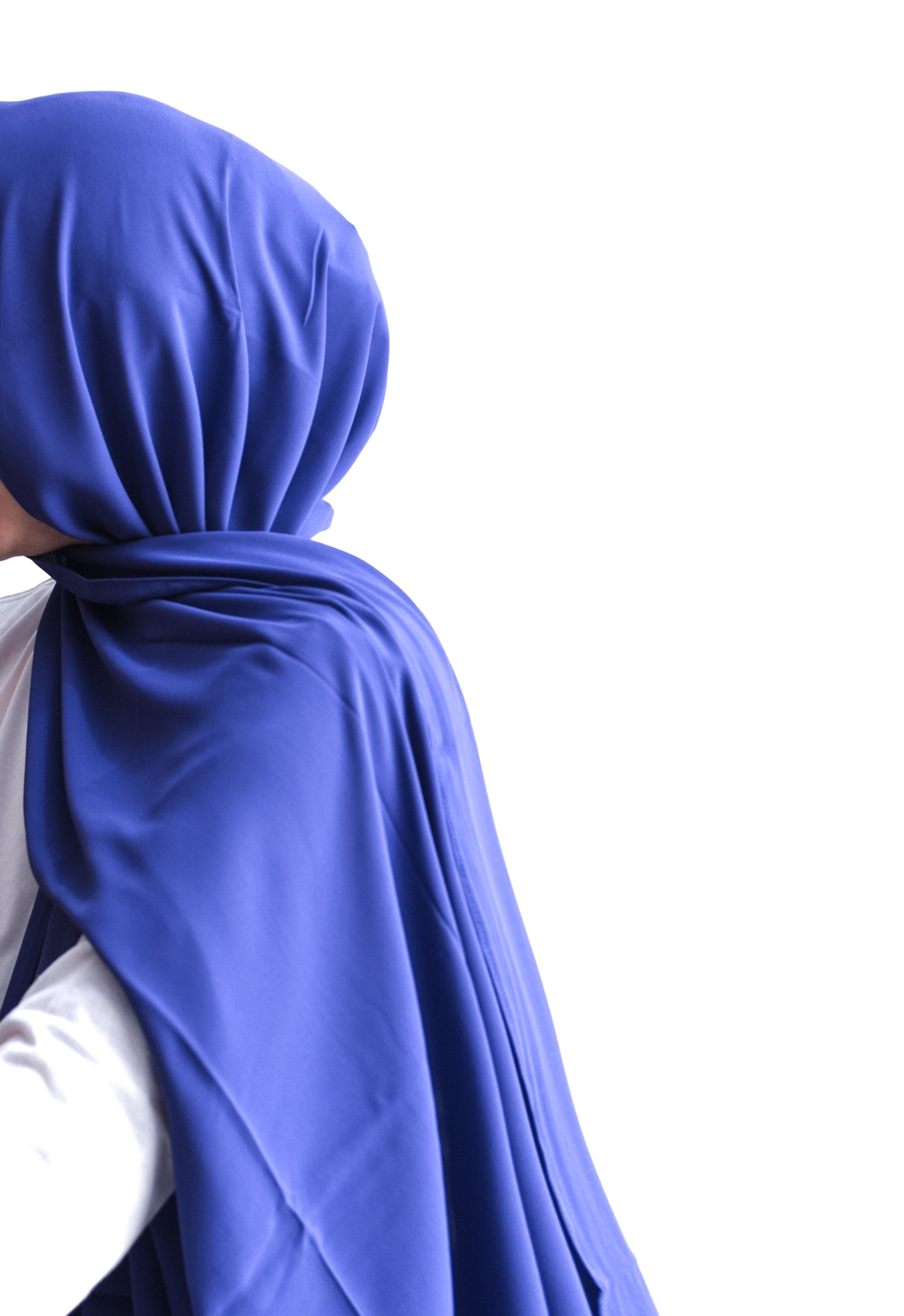 Arabic Sheila - Royal Blue – The Women Zone - A Hijab & Abaya Brand