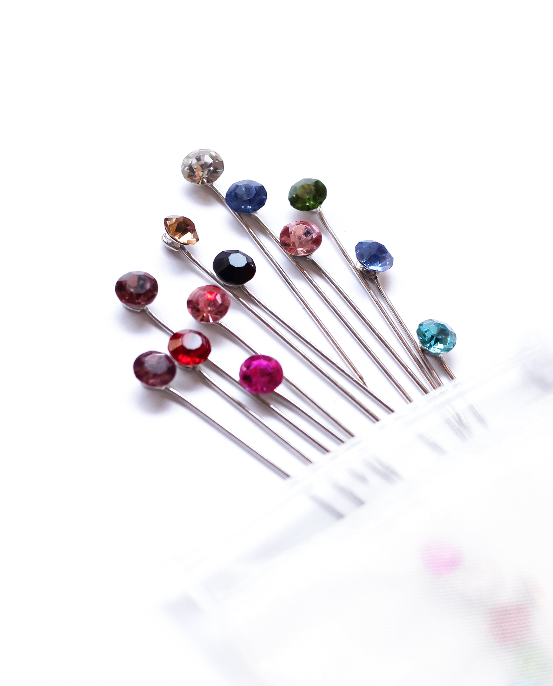 Crystal Hijab Pins - Multicolored – The Women Zone - A Hijab & Abaya Brand