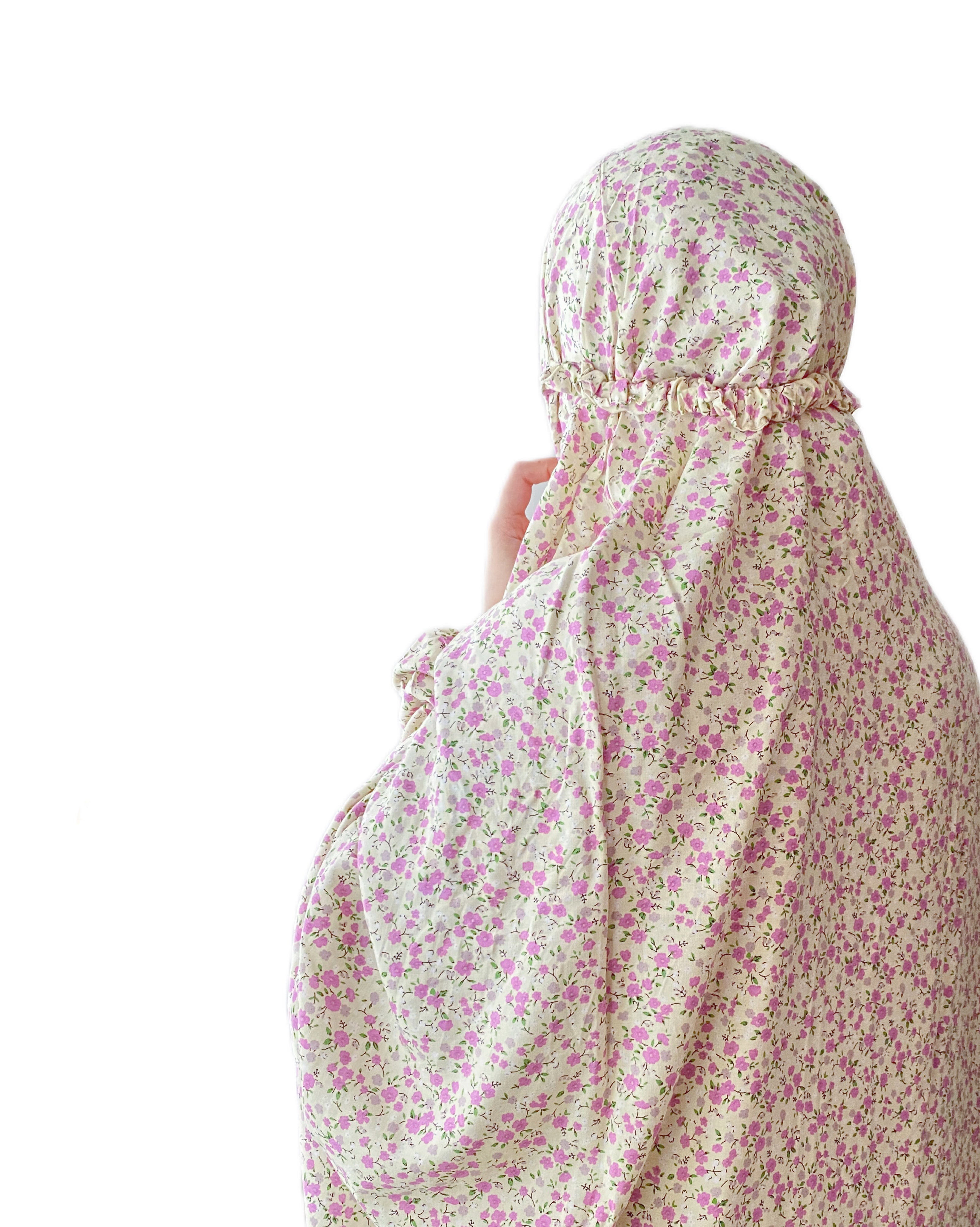 Namaz Chadar With Sleeves - Aqsa – The Women Zone - A Hijab & Abaya Brand