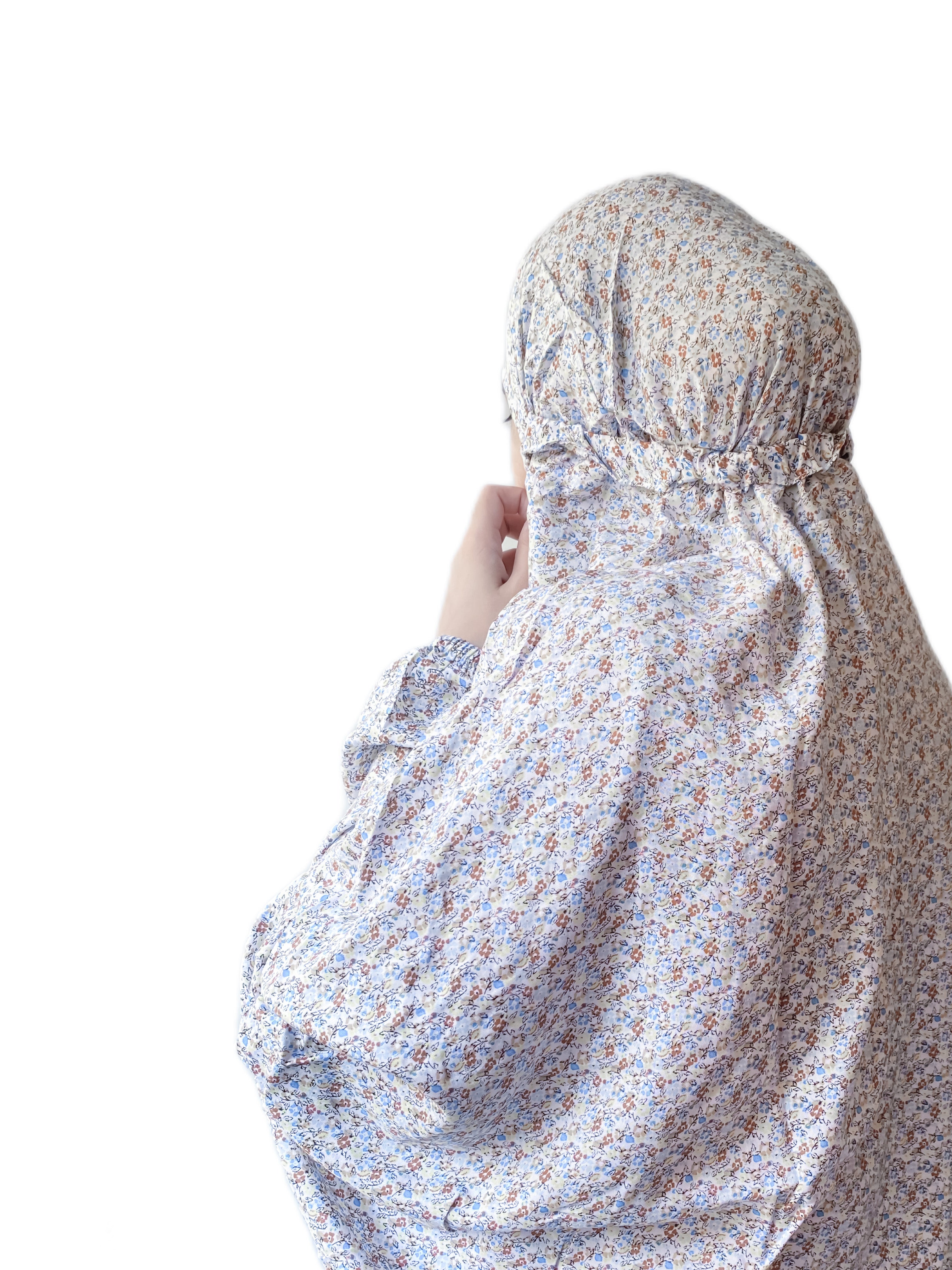 Namaz Chadar With Sleeves - Munira – The Women Zone - A Hijab & Abaya Brand