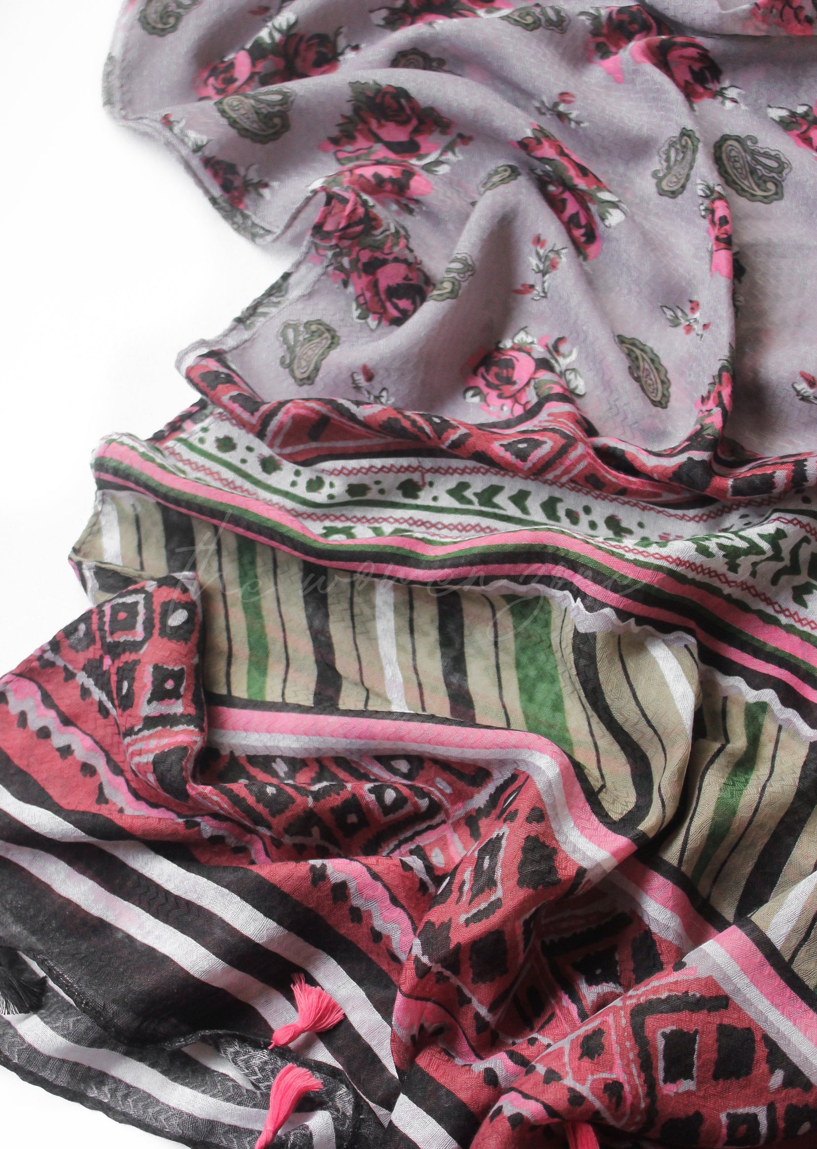 Spring Slay - Grey – The Women Zone - A Hijab & Abaya Brand