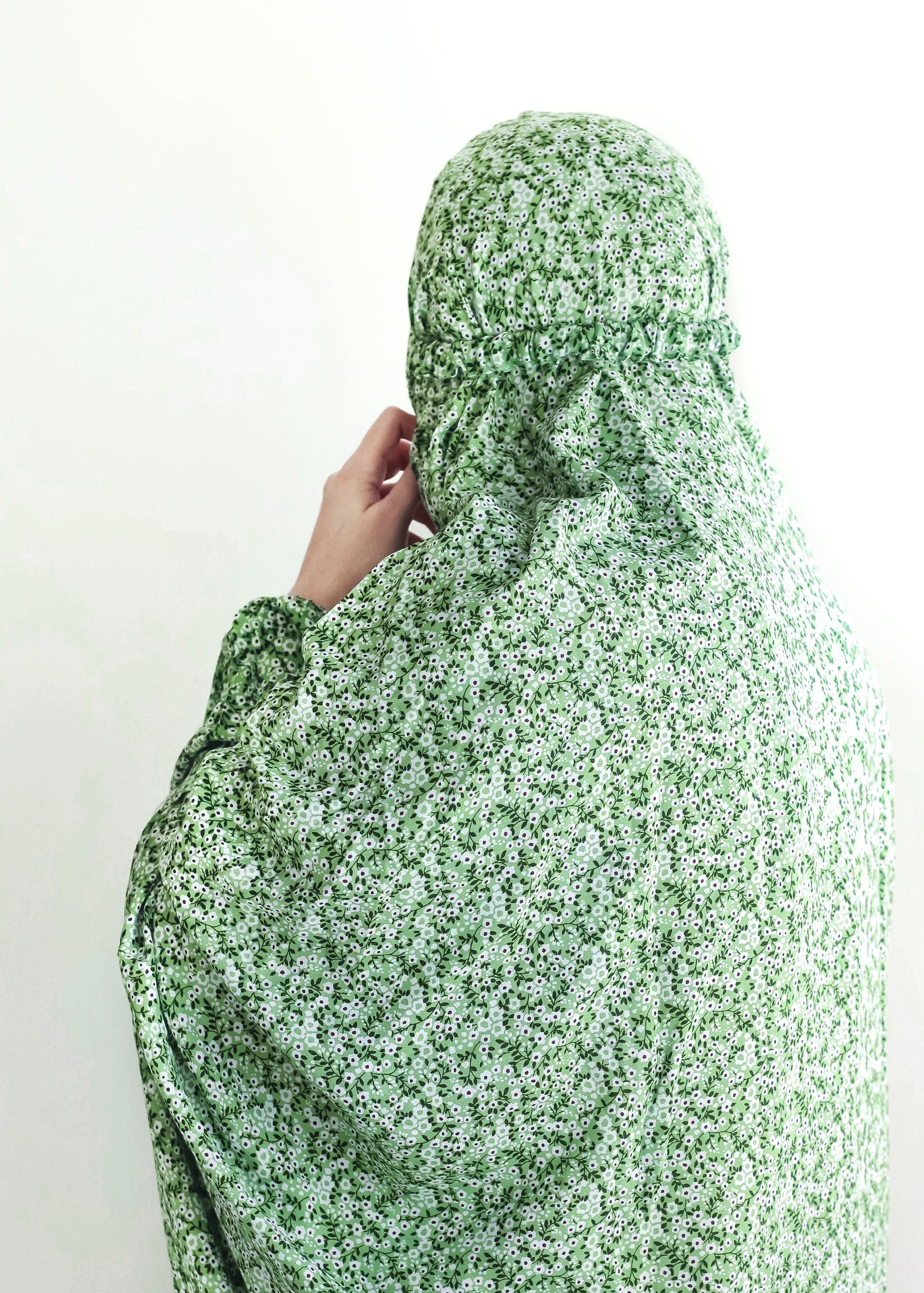 Namaz Chadar With Sleeves - Rahma – The Women Zone - A Hijab & Abaya Brand