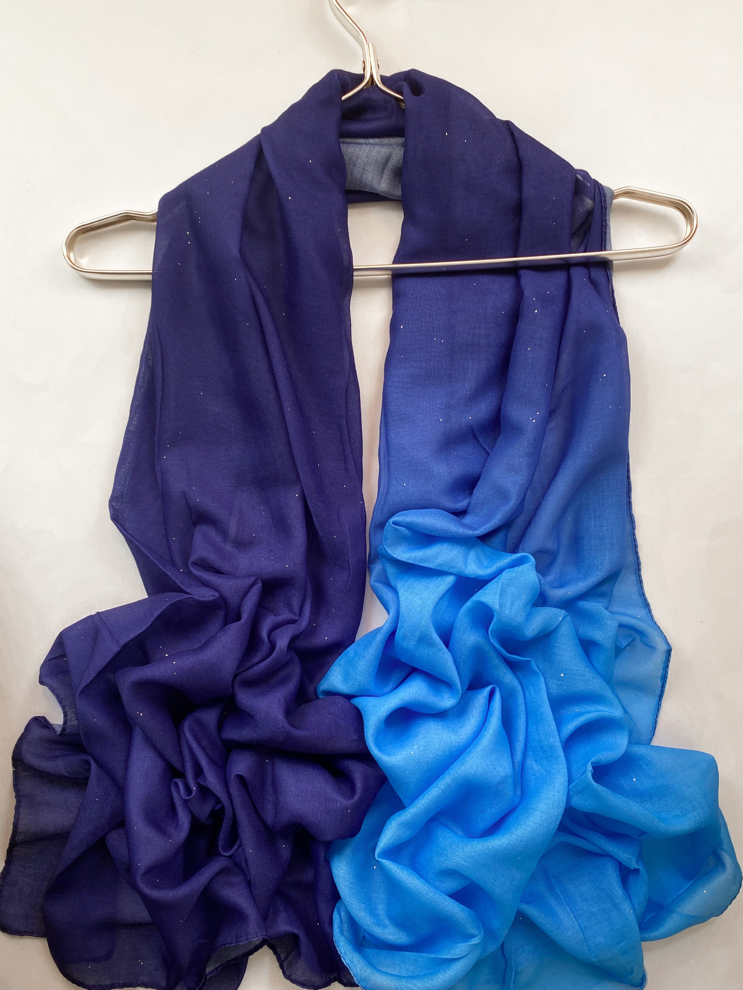Ombre Sparkle - Azure – The Women Zone - A Hijab & Abaya Brand