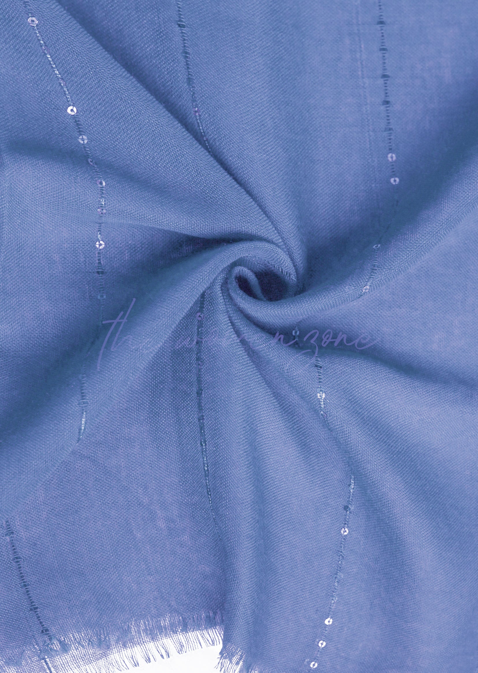 Starry Night - Denim Blue – The Women Zone - A Hijab & Abaya Brand
